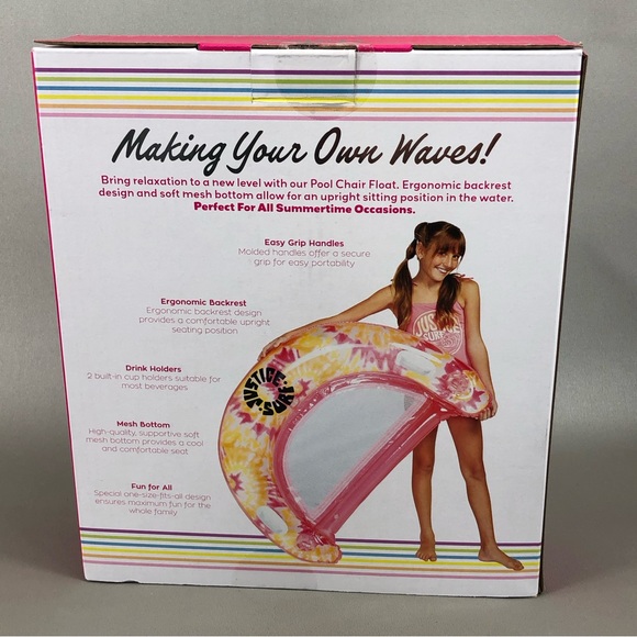 Justice | Other | Justice Unisex Pool Chair Float | Poshmark